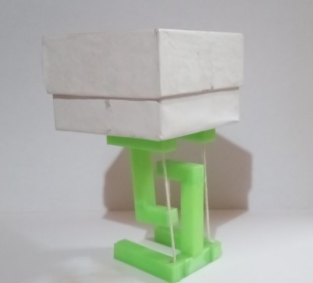 How to Make 3D Printed Structure Using Principal of Tensegrity? - Tinkercad