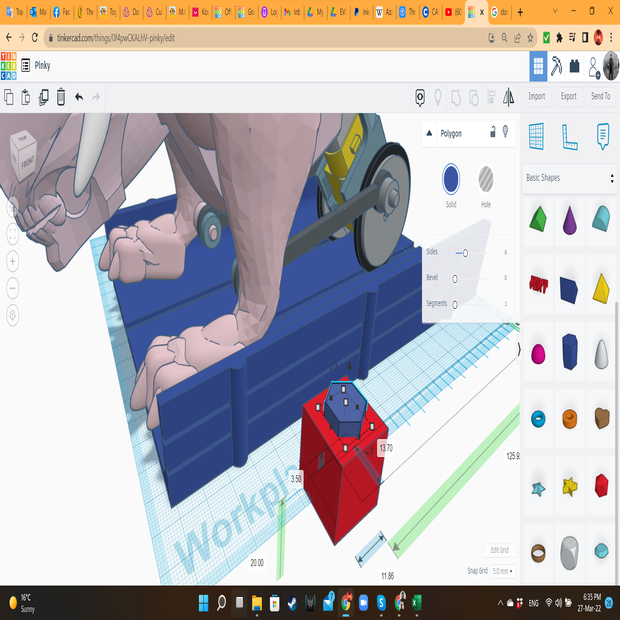 Tinkercad Robotics for School: Human-Powered Battle Beasts! - Tinkercad