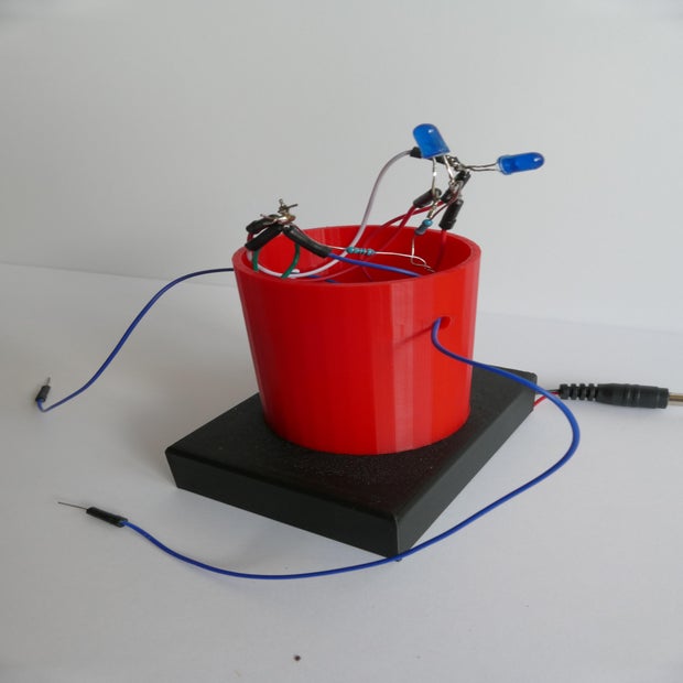 Water Bot - Never Forget to Water Your Plants Again! - Tinkercad