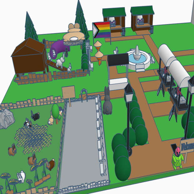 Landscape Architecture- TinkerCAD Zoo Design Project - Tinkercad