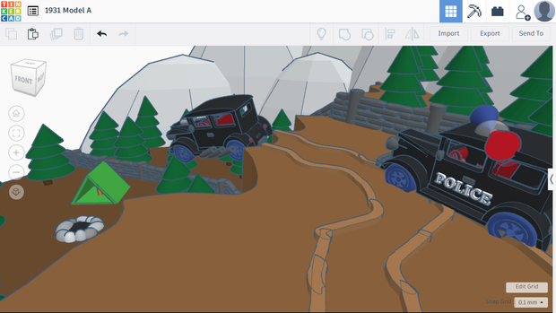How to Make a Model a and Scene Using Tinkercad - Tinkercad