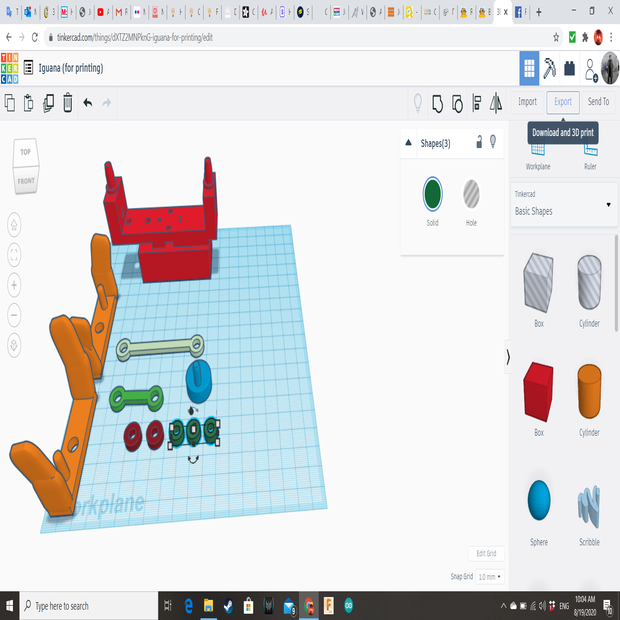 Tinkercad Robotics for School: Create TWO Walking Machines! - Tinkercad
