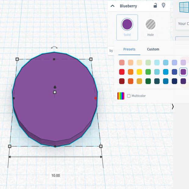 Tinkercad: Making Colorful Fruit Keychains - Tinkercad
