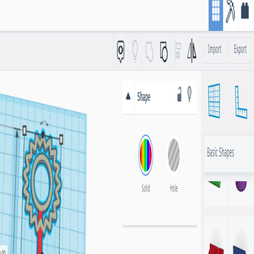 Graphic Art 3d Printed Bubble Wands - Tinkercad