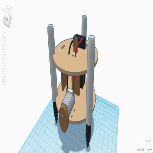 Tinkercad Robotics for School: Laser-cut Sketchbot - Tinkercad