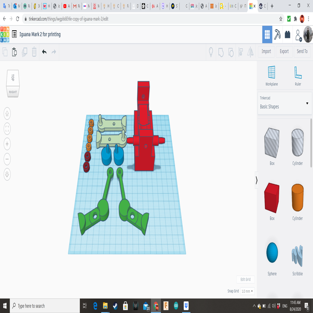 Tinkercad Robotics for School: Create TWO Walking Machines! - Tinkercad