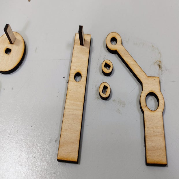 Tinkercad Robotics for School: Laser-cut Walking Machine! - Tinkercad