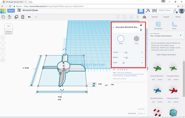 How to Design the Best Wind Farm Blade in Tinkercad - a STEM Challenge ...