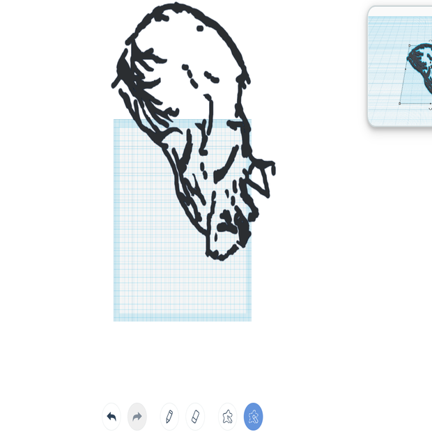 How to Make a Scribble Portrait With Tinkercad - Tinkercad