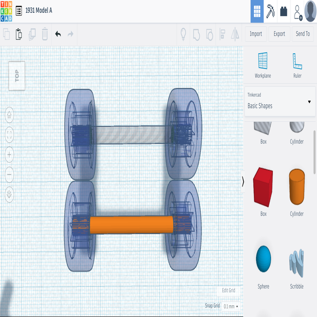 How to Make a Model a and Scene Using Tinkercad - Tinkercad