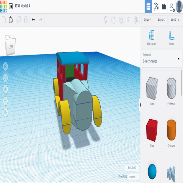 How to Make a Model a and Scene Using Tinkercad - Tinkercad