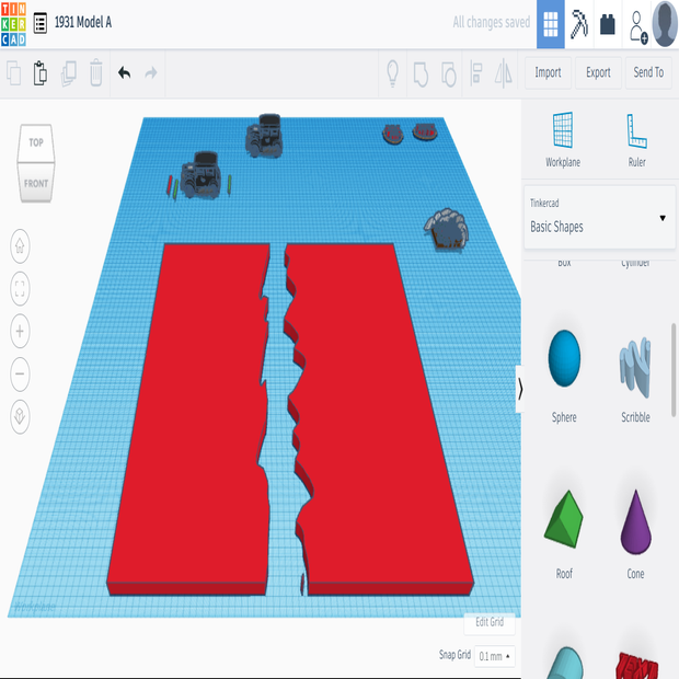 How to Make a Model a and Scene Using Tinkercad - Tinkercad