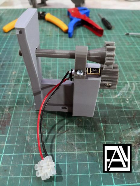 ATAT Motorized Automata - Tinkercad