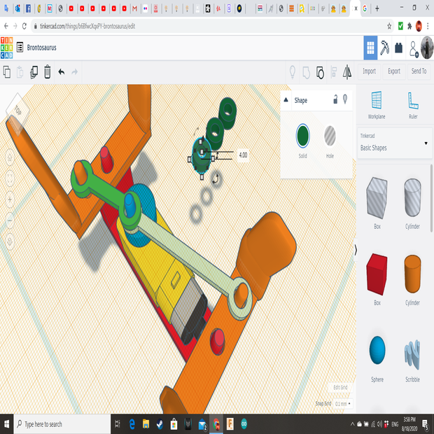 Tinkercad Robotics for School: Create TWO Walking Machines! - Tinkercad