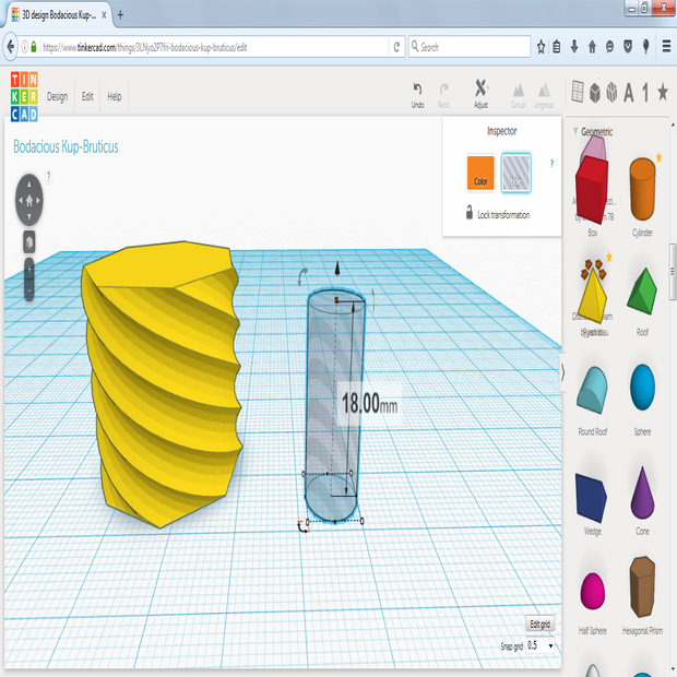 Design and 3D Print a Pencil Topper - Tinkercad