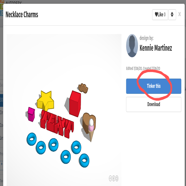 How to Make 3D Charms - Tinkercad
