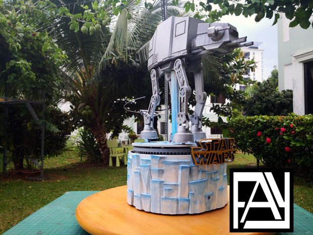 ATAT Motorized Automata - Tinkercad