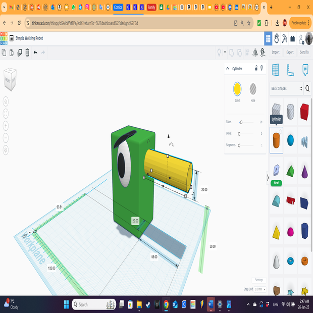 Tinkercad Robotics for School: SIMLAB KOMBAT! (virtual Walking Robots ...