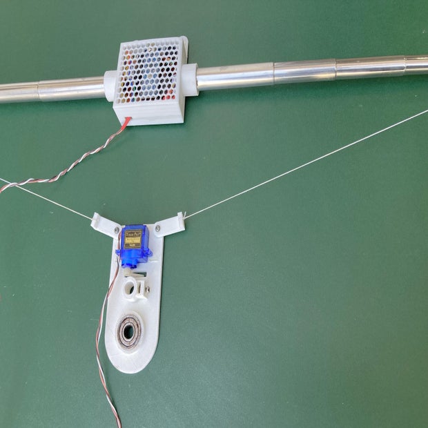 Polargraph Plotter - Tinkercad