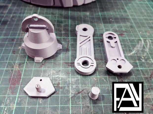 ATAT Motorized Automata - Tinkercad