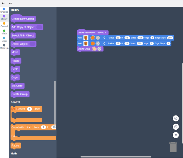 Make a 3D Printable Pumpkin With Codeblocks! - Tinkercad