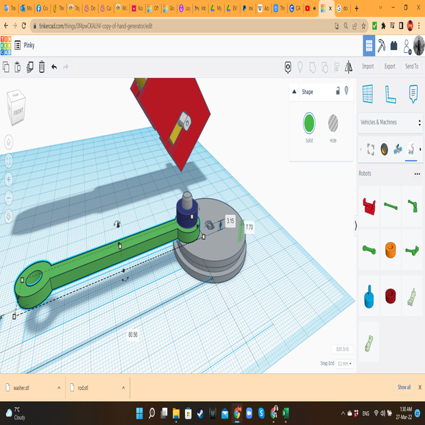 Tinkercad Robotics for School: Human-Powered Battle Beasts! - Tinkercad