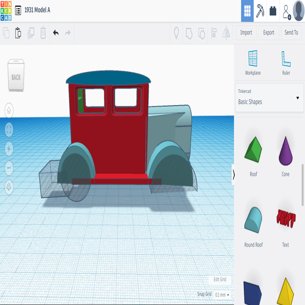 How to Make a Model a and Scene Using Tinkercad - Tinkercad
