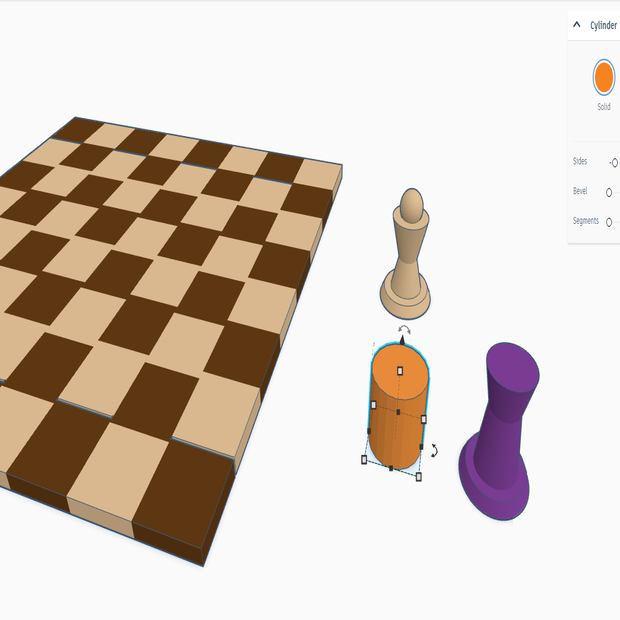 How to Make a 3D Printable Chess Set With Autodesk Tinkercad - Tinkercad