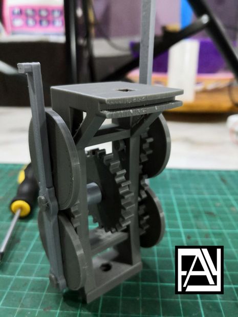 ATAT Motorized Automata - Tinkercad