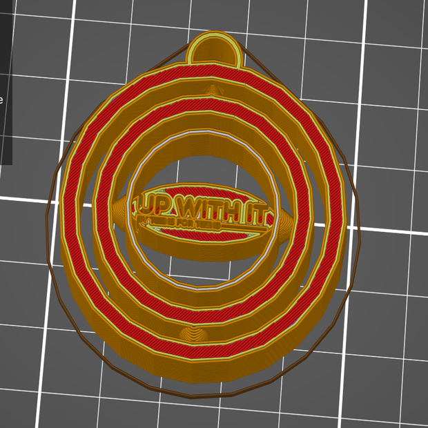 Make A Fidgetgyro Keychain With Code Using Tinkercad Codeblocks Tinkercad