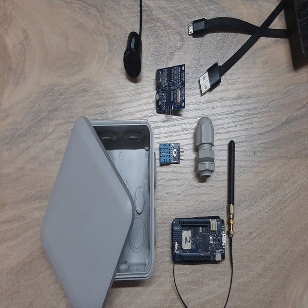 Water Level Monitoring System - Tinkercad