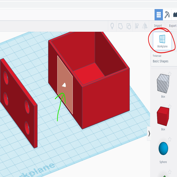 Small Magnetic Storage Box/tray - Tinkercad
