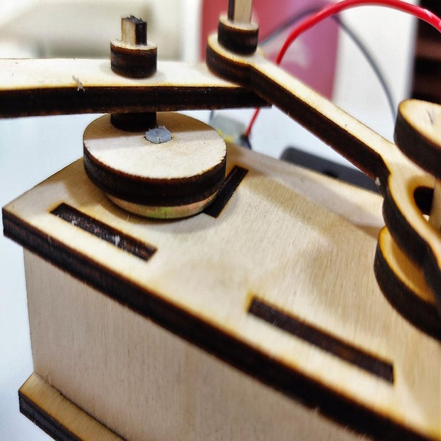 Tinkercad Robotics For School Laser Cut Walking Machine Tinkercad