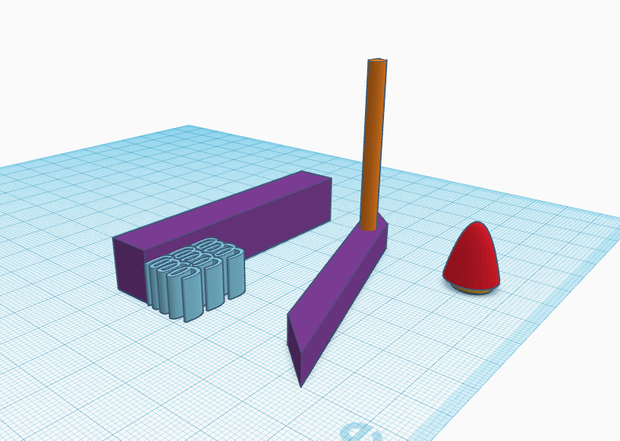 Desktop Football - Tinkercad