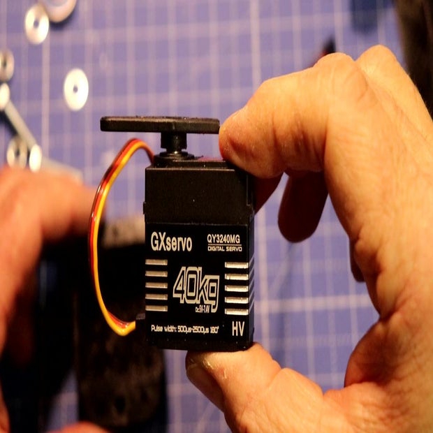 Servo Shoulder Support (Partial Exoskeleton) - Tinkercad