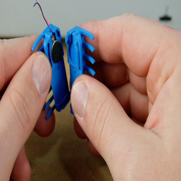 Scooter Bot - 3D Printed Vibrating Robot Toy - Tinkercad