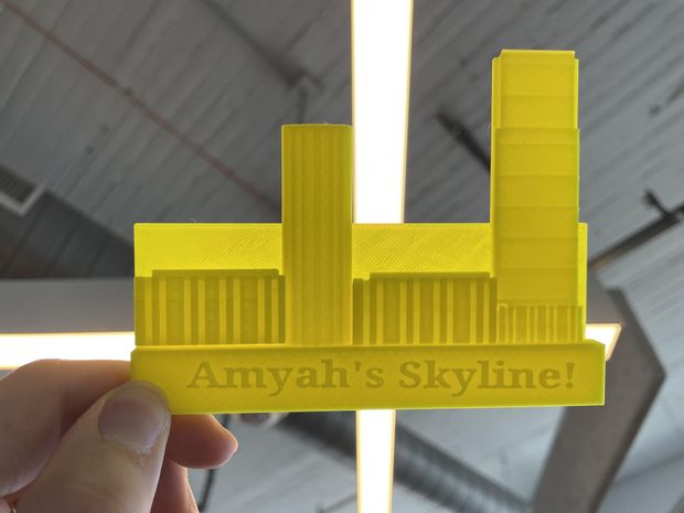 3D Print Your Own City Skyline - Tinkercad