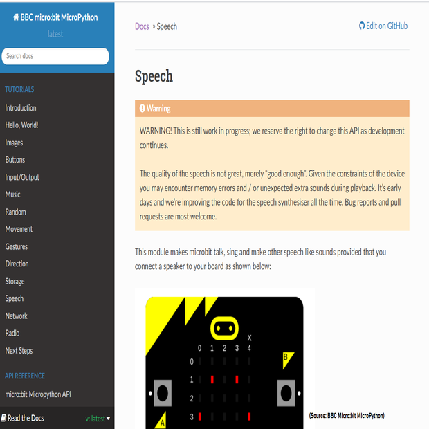 Microbit Talking Robot - Tinkercad