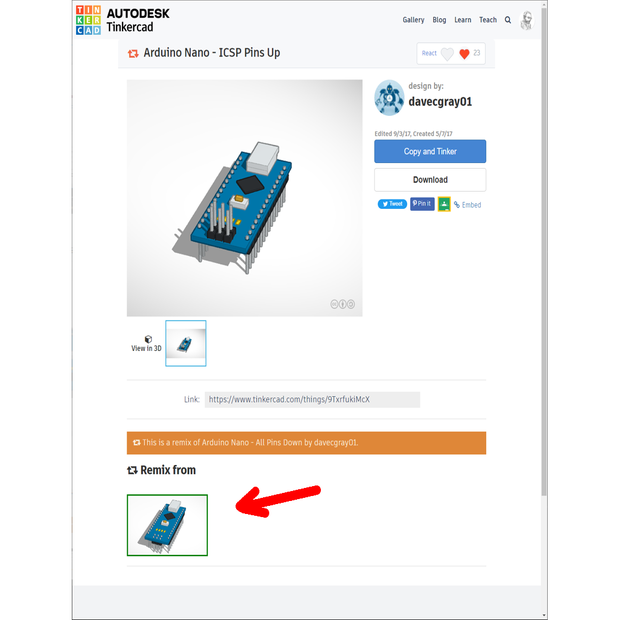 Making a Game Box [Tim's Racer] - Tinkercad
