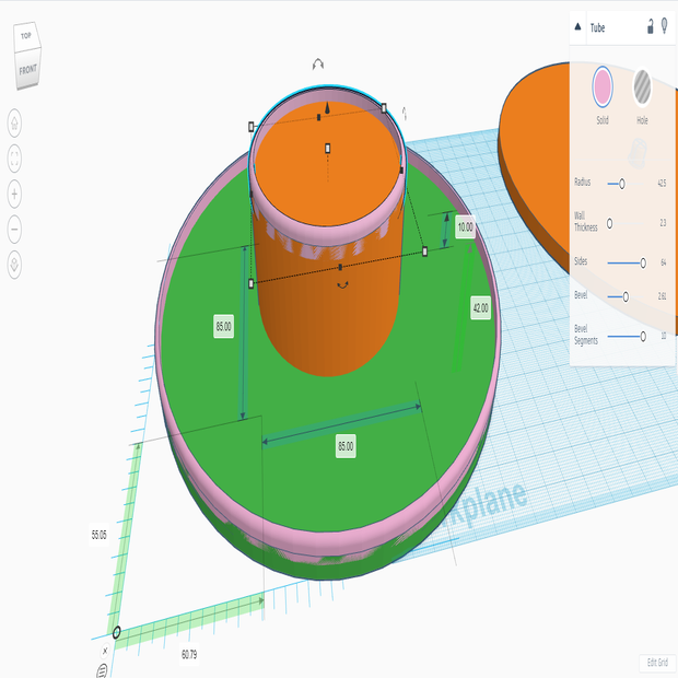 3D Printed Kitchen Rotating Spice Rack Using Tinkercad - Tinkercad