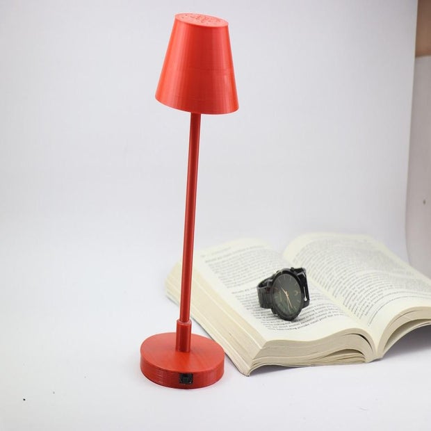 How to Make Modern Bedside Lamp - Tinkercad