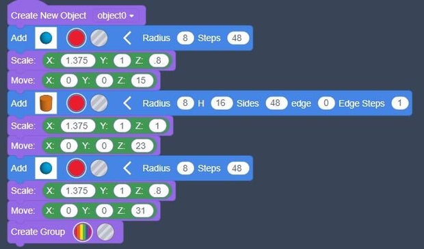 Among Us Character With Tinkercad Code Blocks Tinkercad