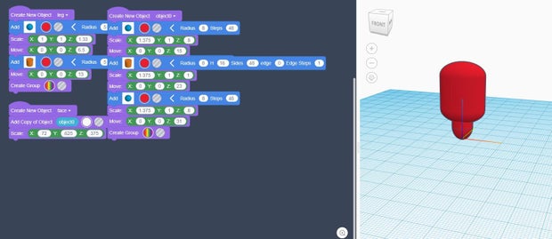 Among Us Character With Tinkercad Code Blocks Tinkercad