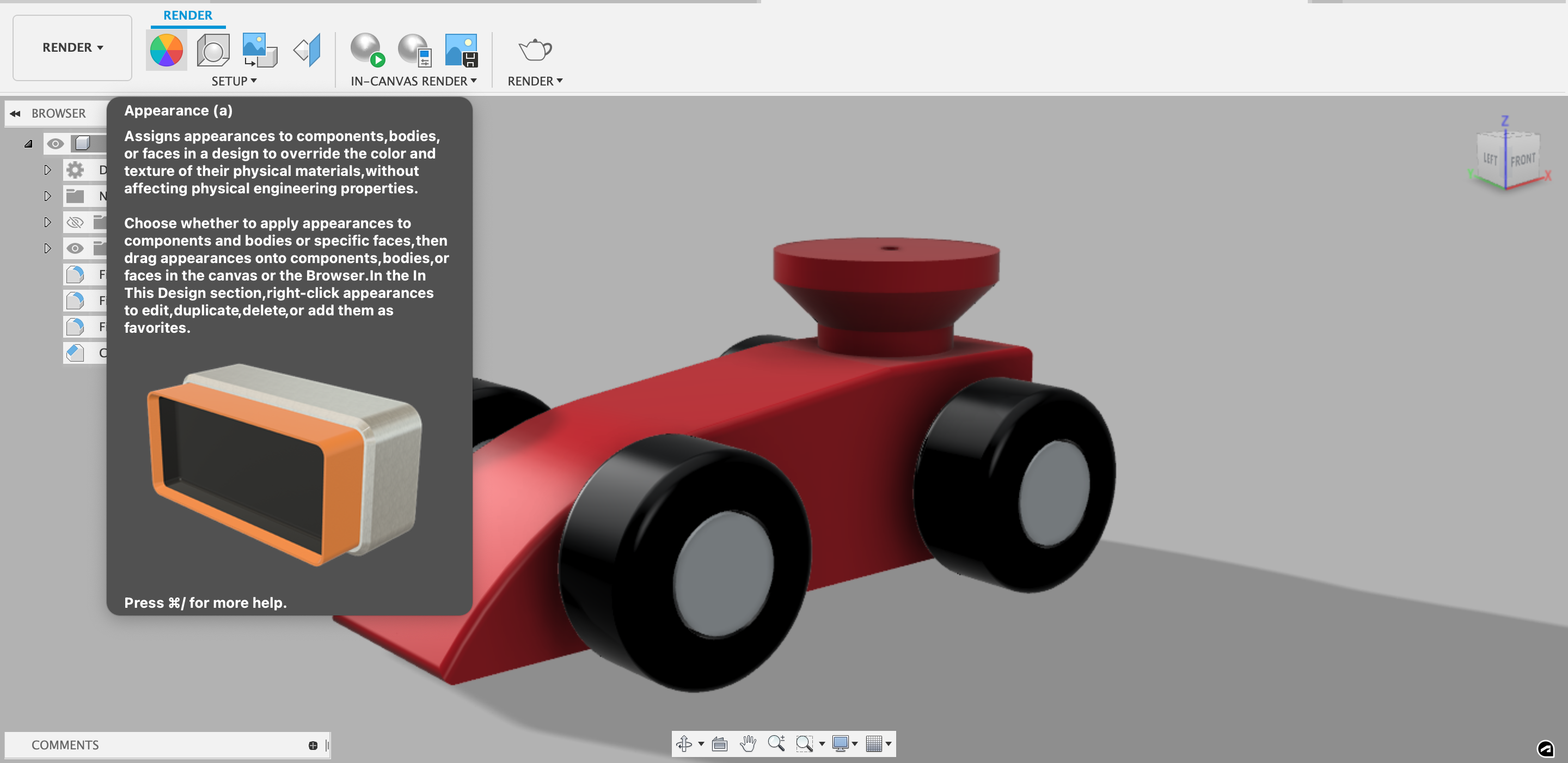 Create a Balloon Powered Car - Tinkercad
