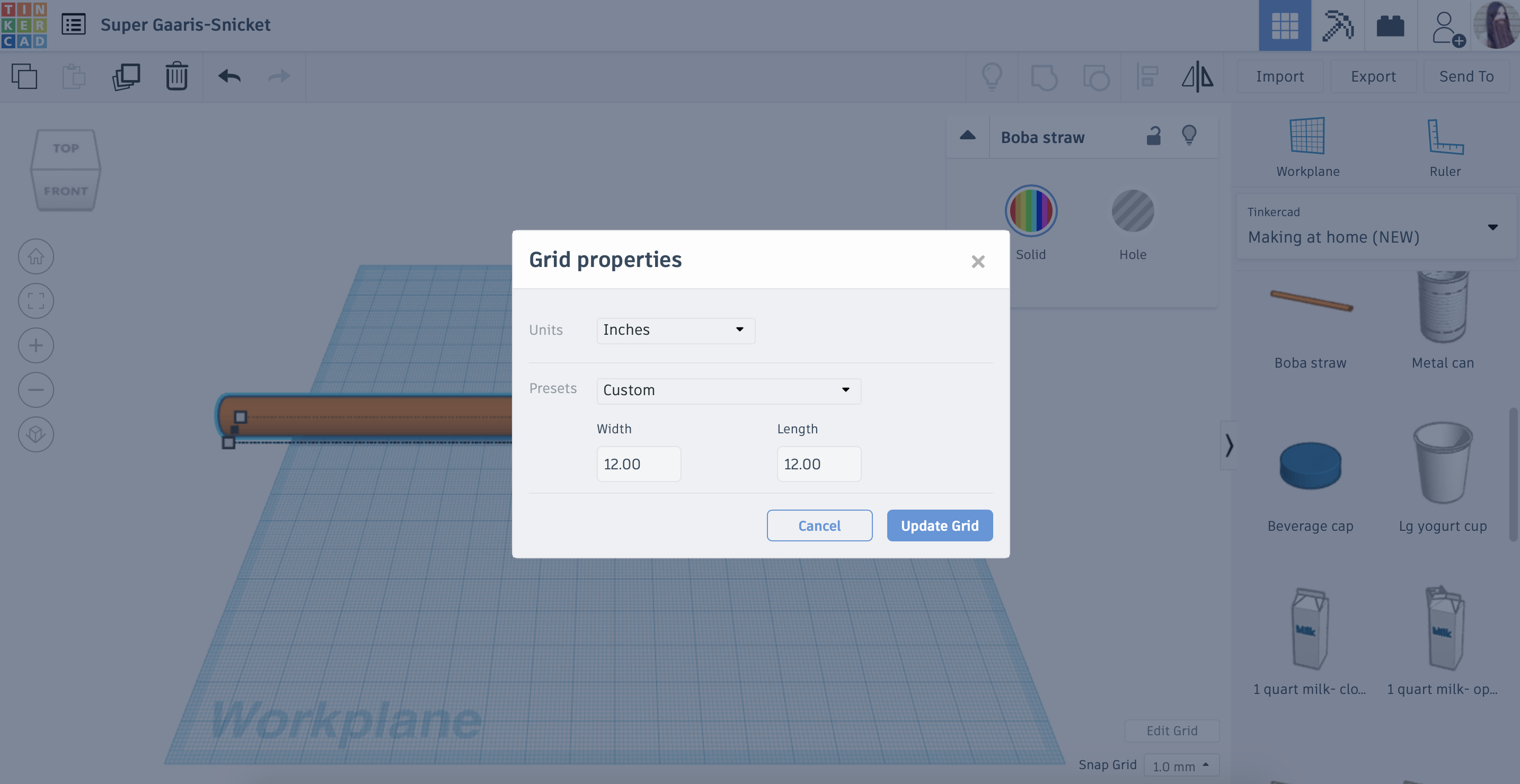 Design a Straw Roller Coaster Using Tinkercad - Tinkercad