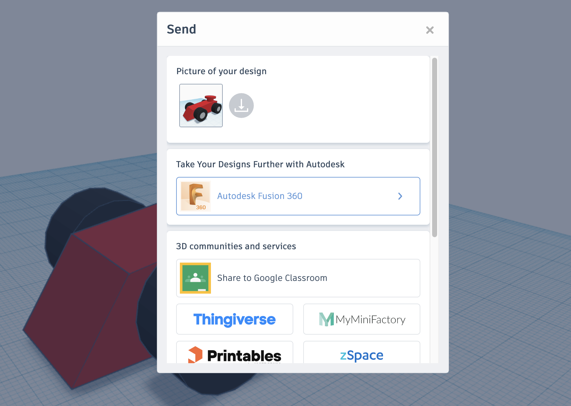 Create a Balloon Powered Car - Tinkercad